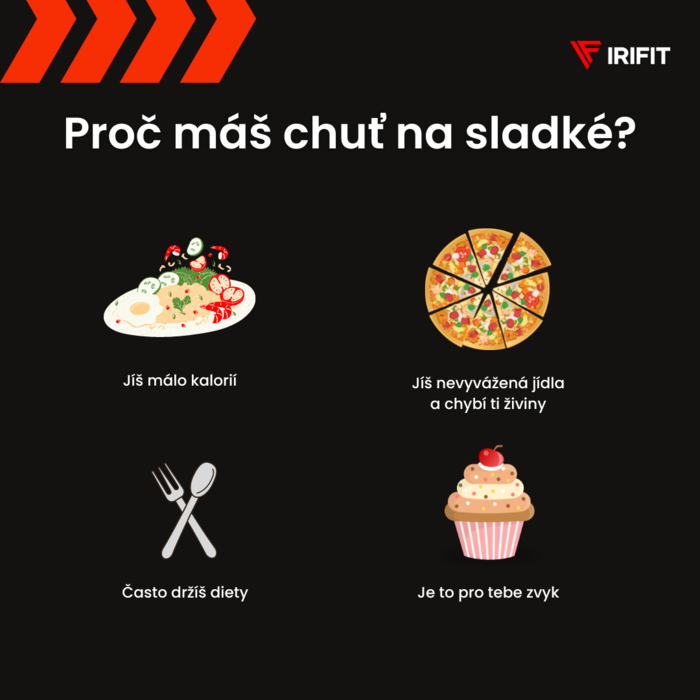 Proč máš chuť na sladké? :: IriFit